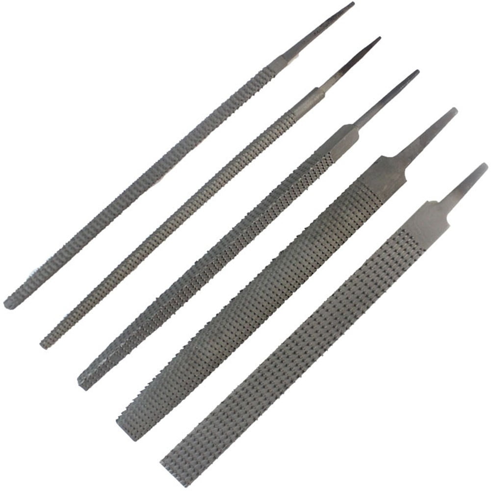 Bosisa 5Pcs 8Inch Files Set Flat/Round/Half Round/Triangle/Square ...