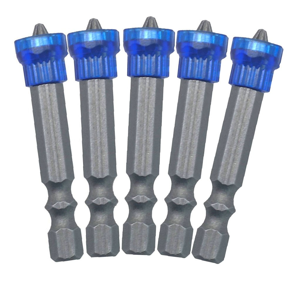 Bosisa 5Pcs Magnetic Screwdriver Bit Ph2 Cross-Head 1/4Inch Hex ...