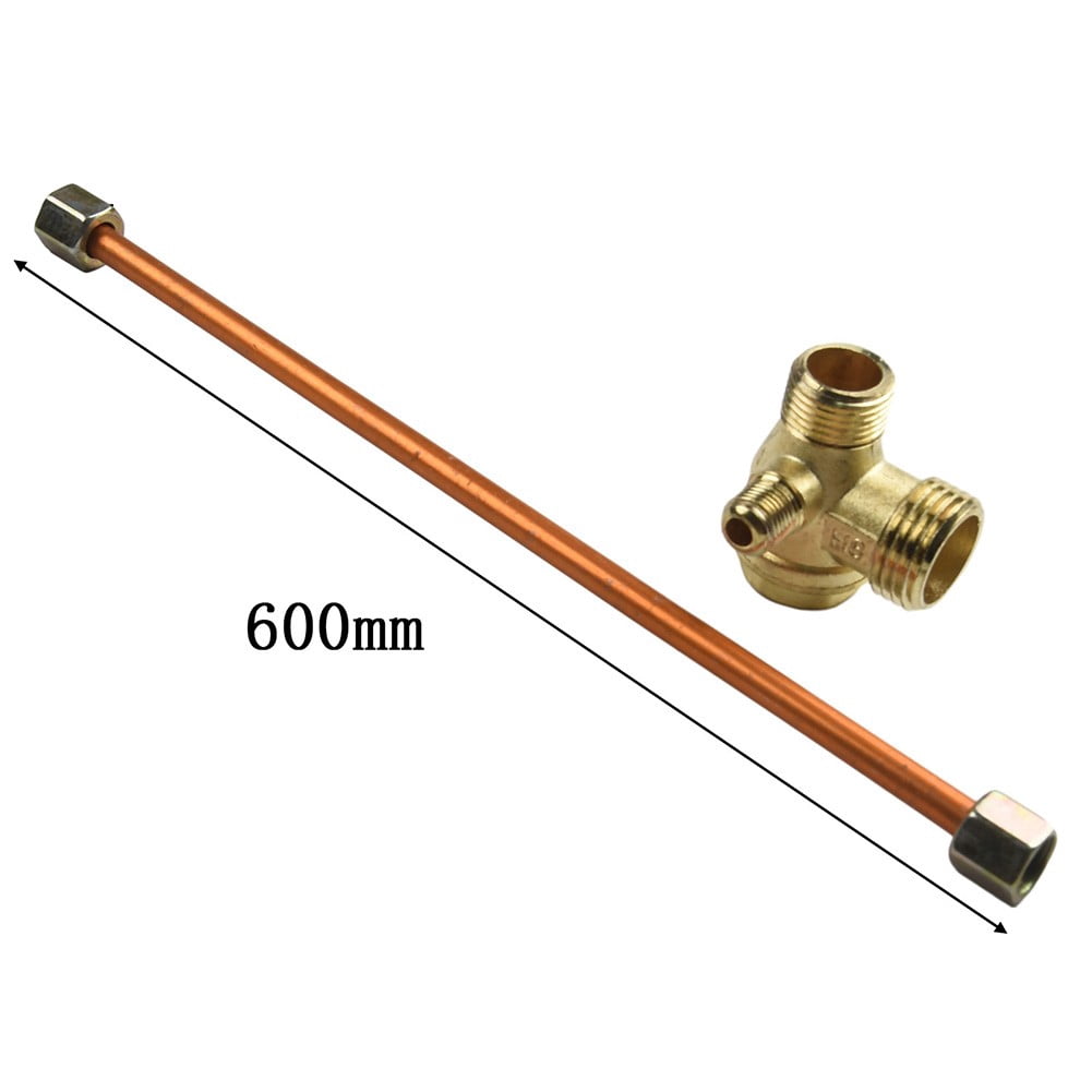 Bosisa 600Mm Exhaust Tube With 3-Port Zinc Alloy Check Valve For Air ...