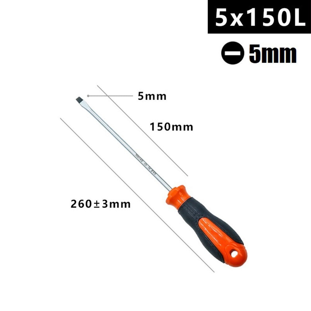 Bosisa 6Inch Long Slotted Cross Screwdriver Magnetic Screwdriver With ...