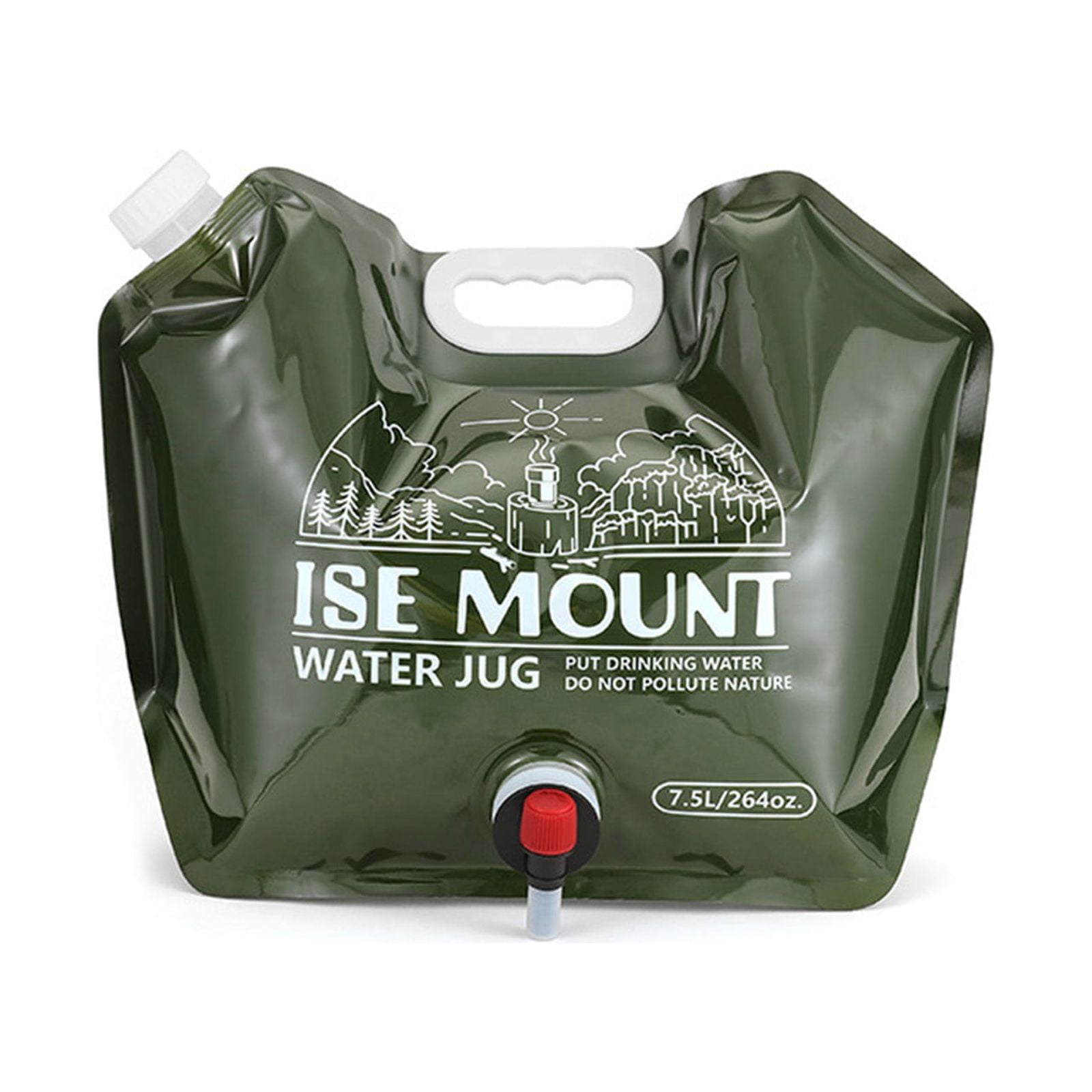 Bosisa 7.5L Collapsible Water Container Bag Storage Jug With Tap ...