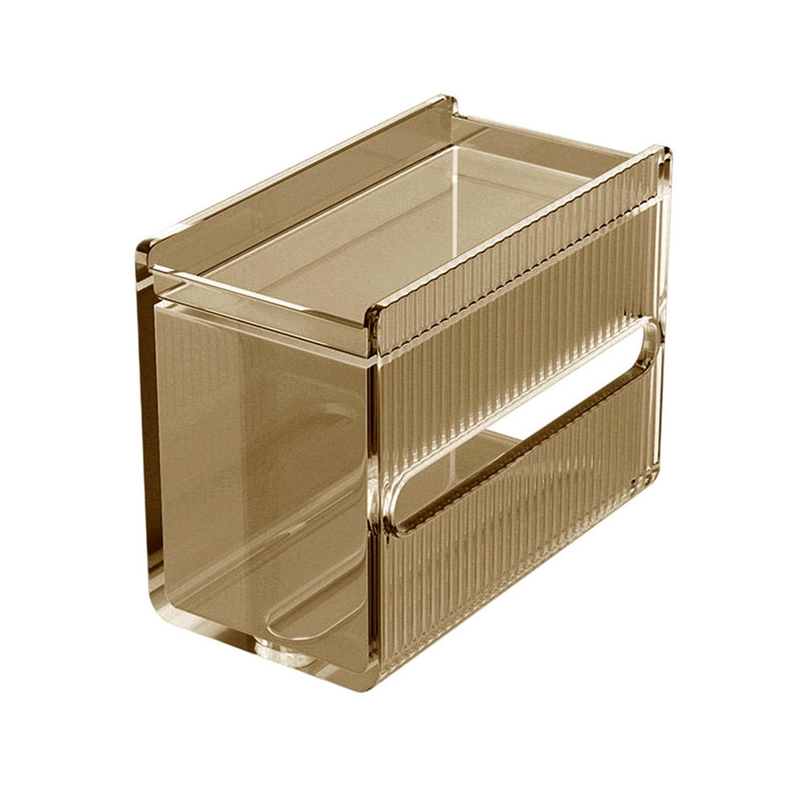 Bosisa Acrylic Toilet Paper Storage Box, Mounted Roll Holder - Walmart.com