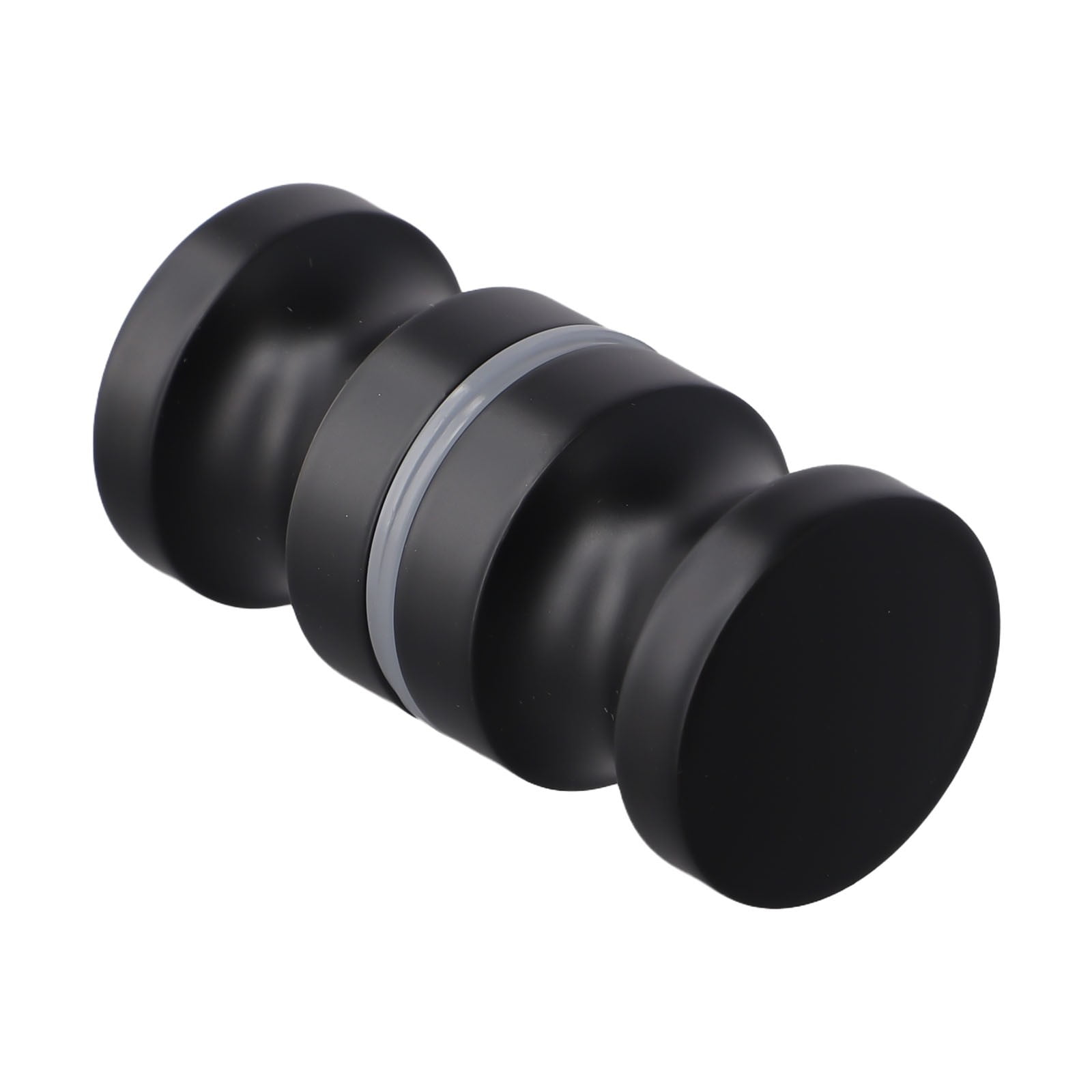 Bosisa Aluminum Alloy Single Hole Glass Door Handle Back-To-Back Glass Door Knob Puller Bathroom ...