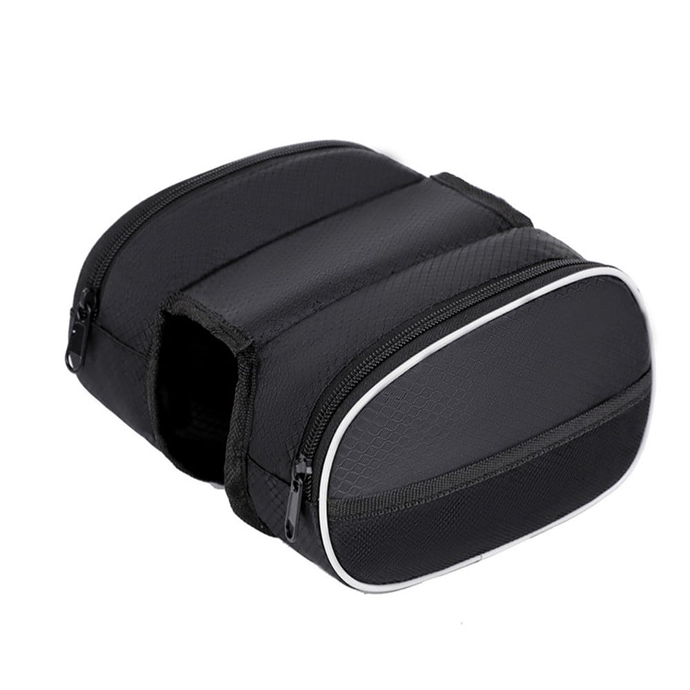 Bosisa Bicycle Bag Mountain Bike Double Bag Saddle Bag Upper Tube Bag ...