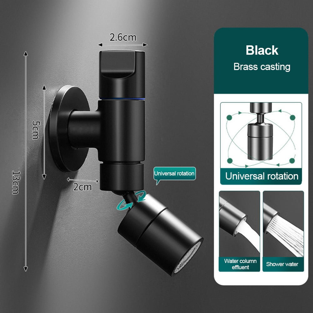 Bosisa Brass Wall Mounted Single Hole Bathroom Sink Water Faucet ...