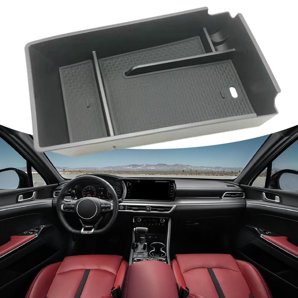 Bosisa Car Center Console Armrest Storage Box Organizer Tray For Kia K5 ...