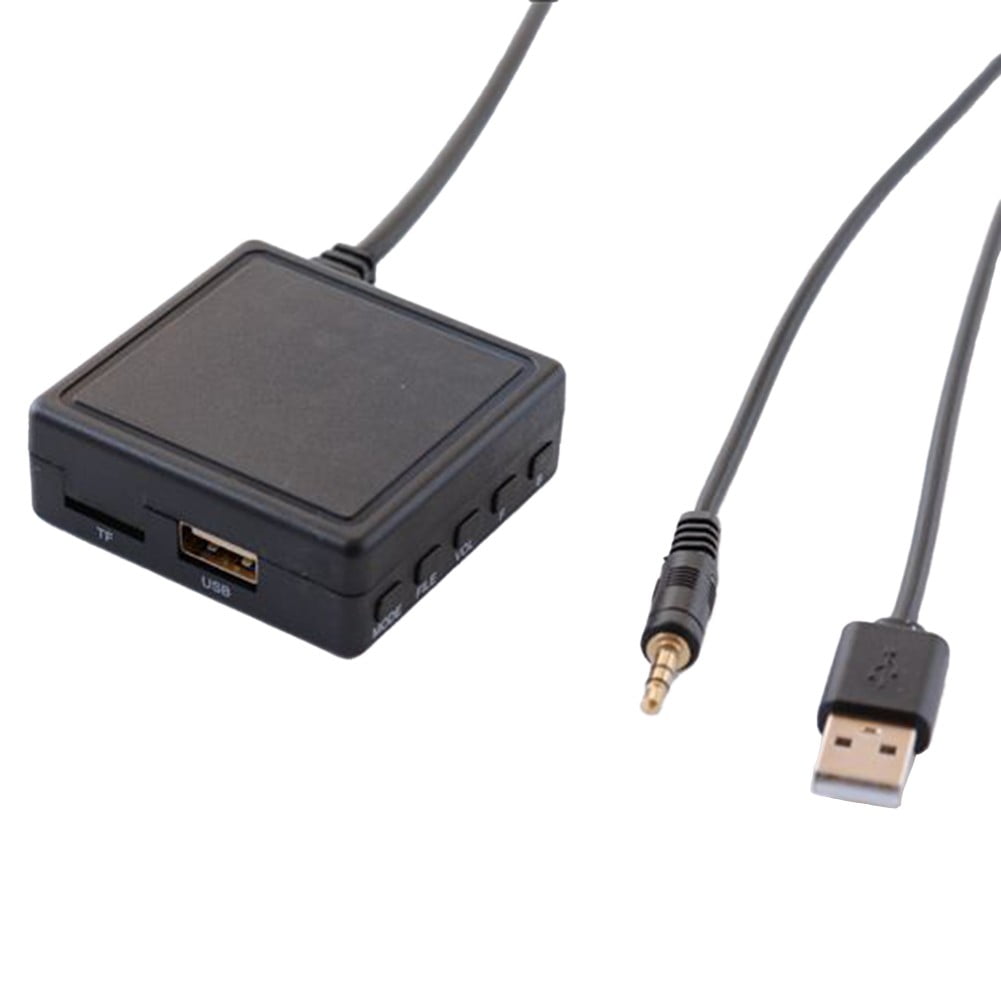 Bosisa Compatible-Bt Audio Adapter Auto Aux 3.5Mm Usb Receiver Cable ...