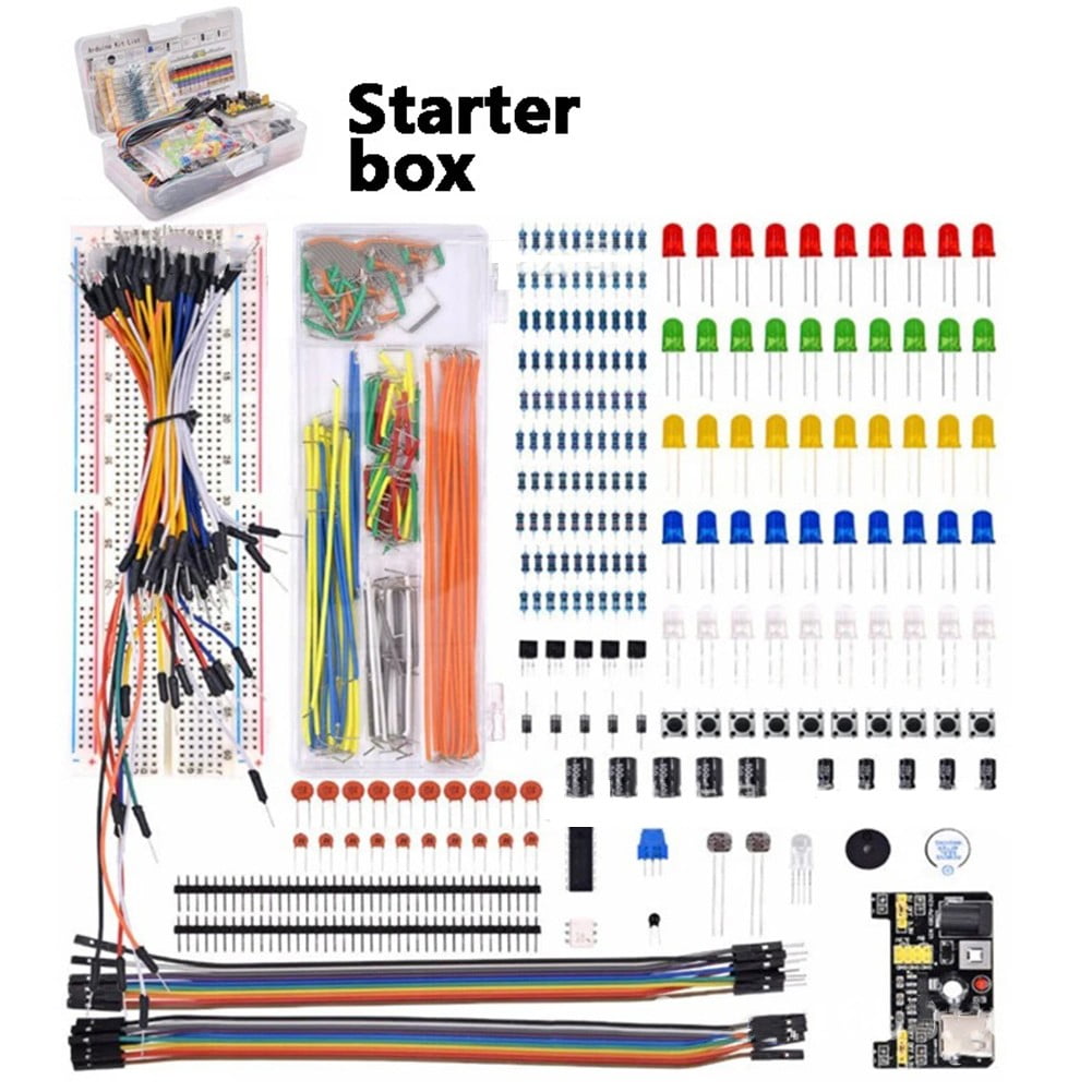 Bosisa Complete Starter Kit For Breadboard With 830 Connection Points ...