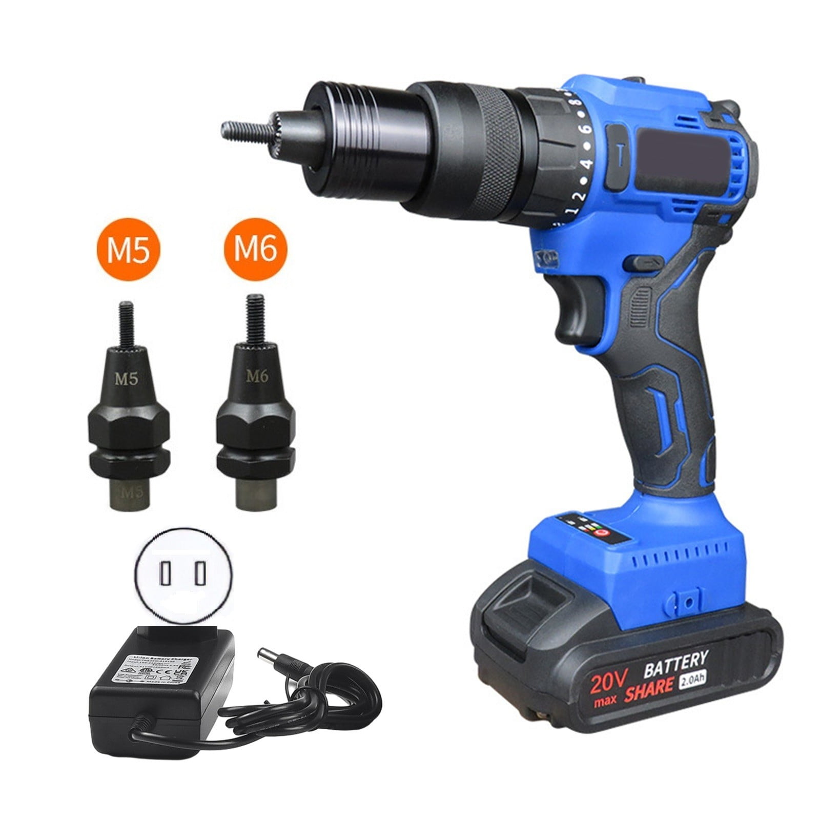 Bosisa Cordless Riveting Nut Tool, Automatic Electric Riveting Nut ...