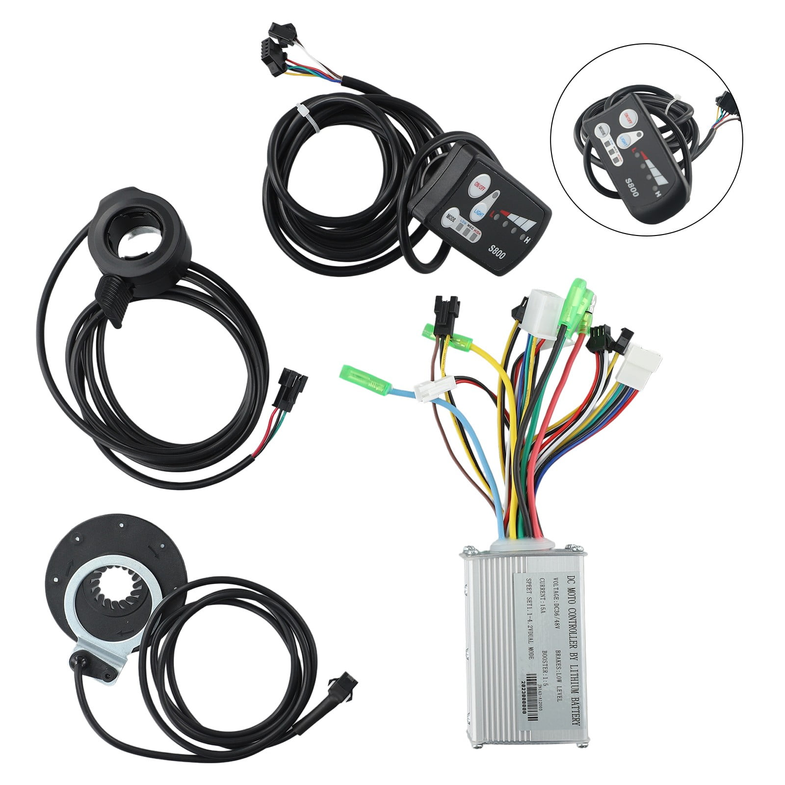 Bosisa E-Bike Brushless Speed Motor Controller S800 Led Display-Panel ...