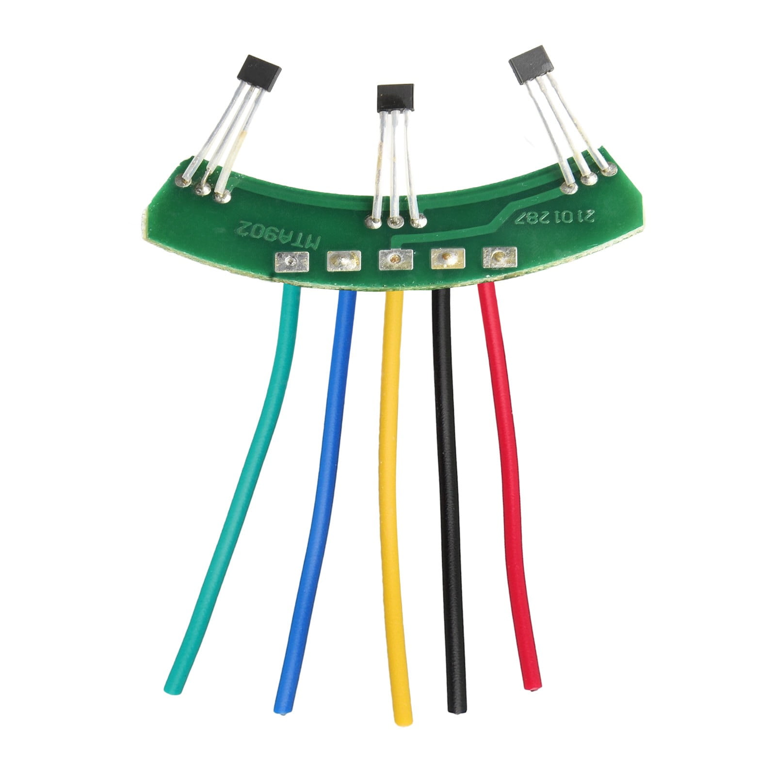 Bosisa E-Bike Electric Scooter Hall Sensor 120°43F Pcb Board Cable For Brushless Motor Electric ...