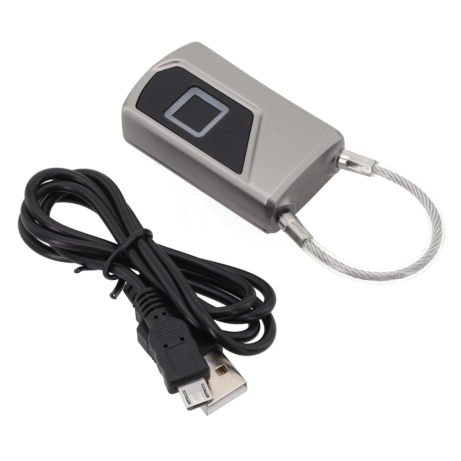 Bosisa Fingerprint Padlock Helmet Lock Bag Lock Waterproof Keyless ...