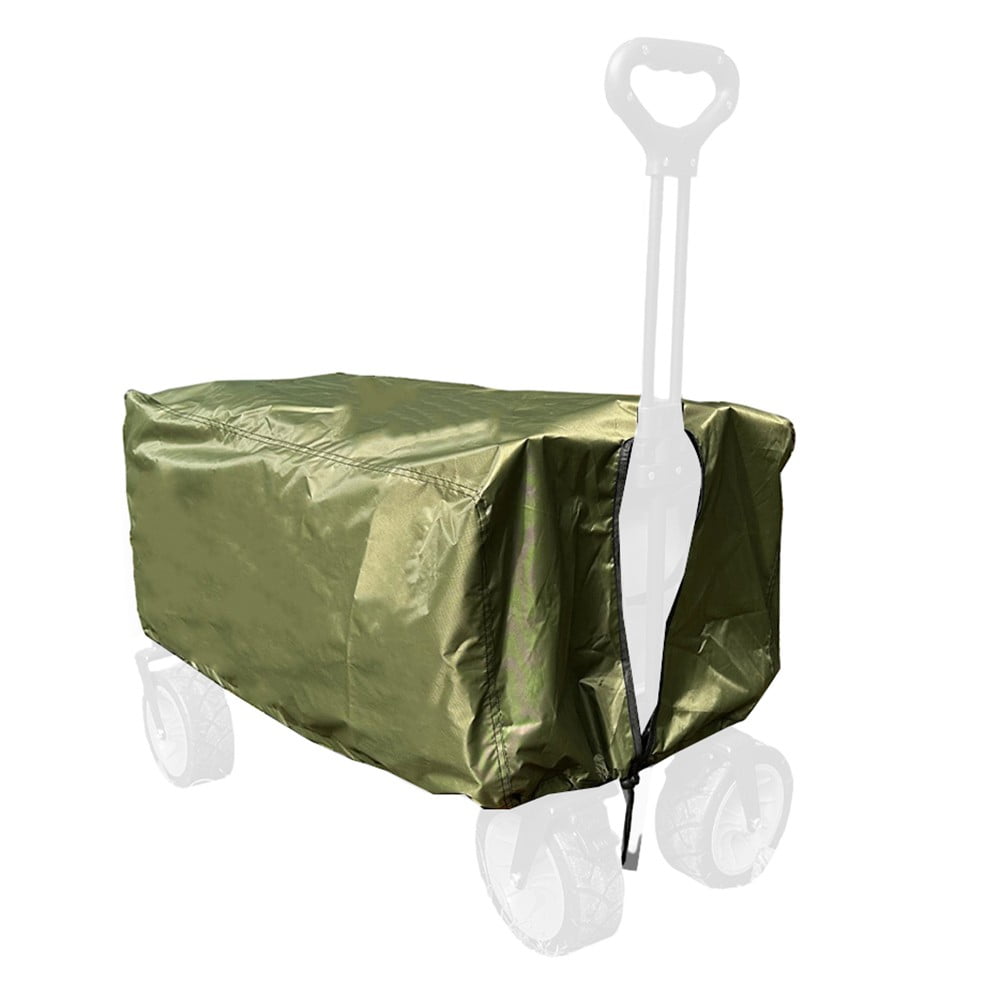 Bosisa Folding Garden Wagon Cart Cover Trolley Cart Sun Shade Cover ...