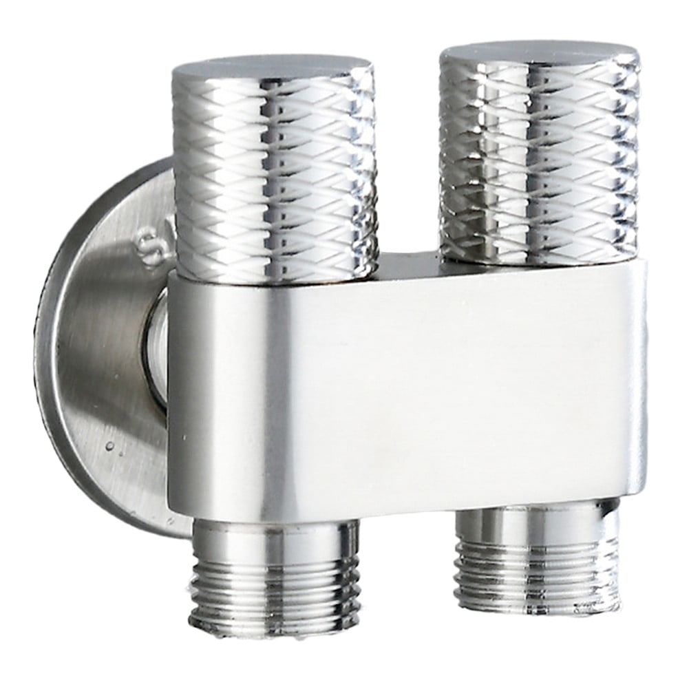 Bosisa G1/2 1 In Two Out Double Control Washing Machine Faucet Toilet ...