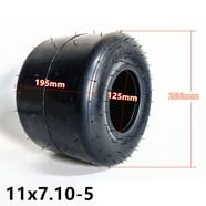 Traxxas 3771X Tires & Wheels 2.8 RXT Black & Satin Wheels, Ribbed Tires ...
