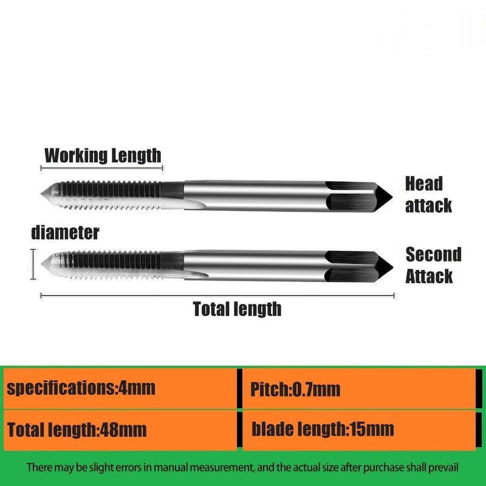 Bosisa Hand/Machine Taps Hss Metric Plug Bottoming For M3 M5 M6 M8 M10 ...
