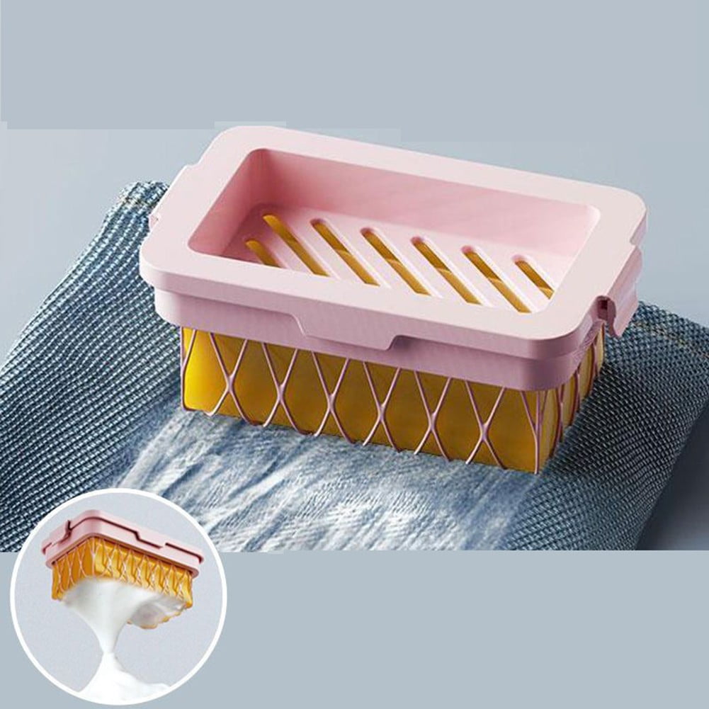 Bosisa High Elastic Mesh,Soap Foaming Box,Hands- Soap Box Soap Drain ...