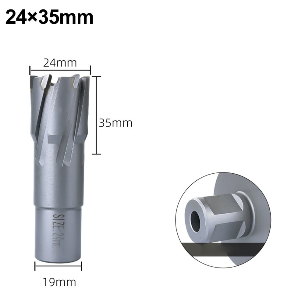 Bosisa Hollow Drill Bit Magnetic Drill Hole Reaming Drill Bit 35Mm 50Mm ...