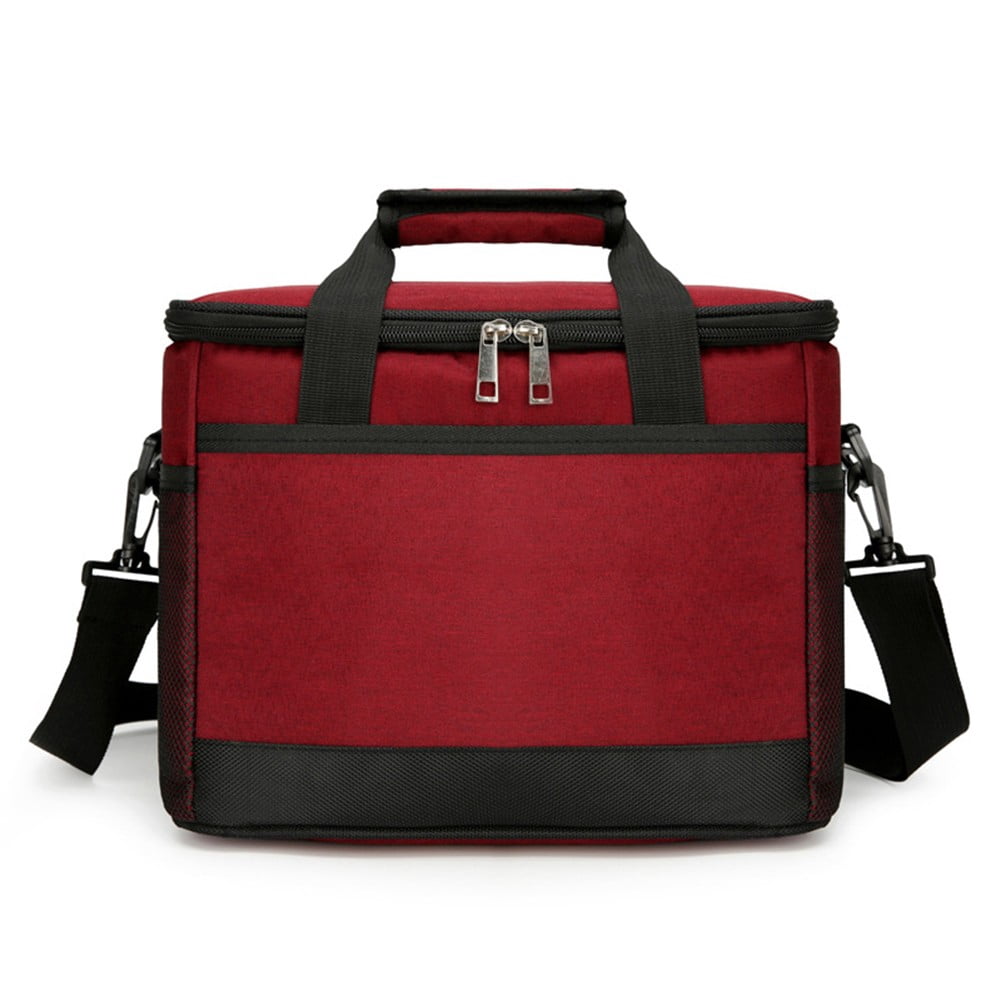 Bosisa Large Capacity Double-Layer Insulated Lunch Box Cooler Bags For ...