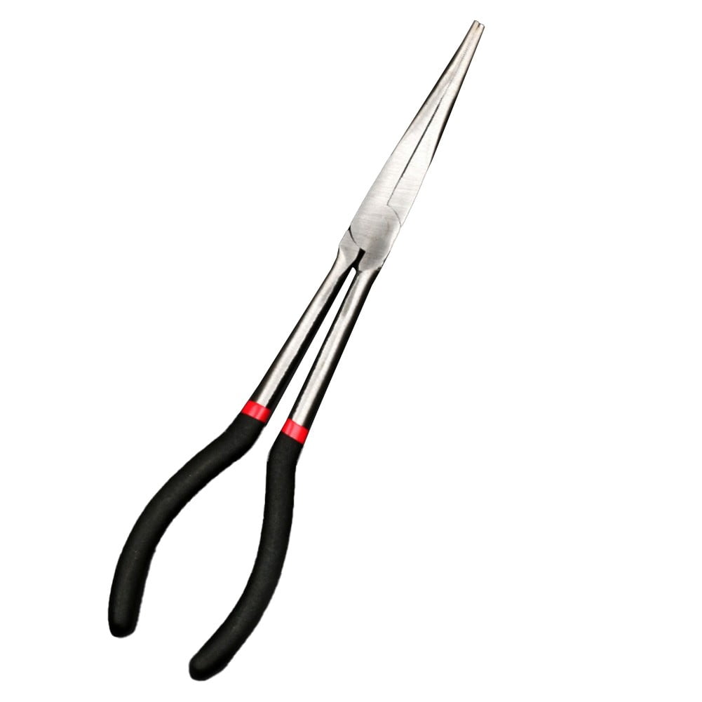 Bosisa Lengthened 11 Inch Pointed Nose Pliers And 25-90 Degree Curved ...
