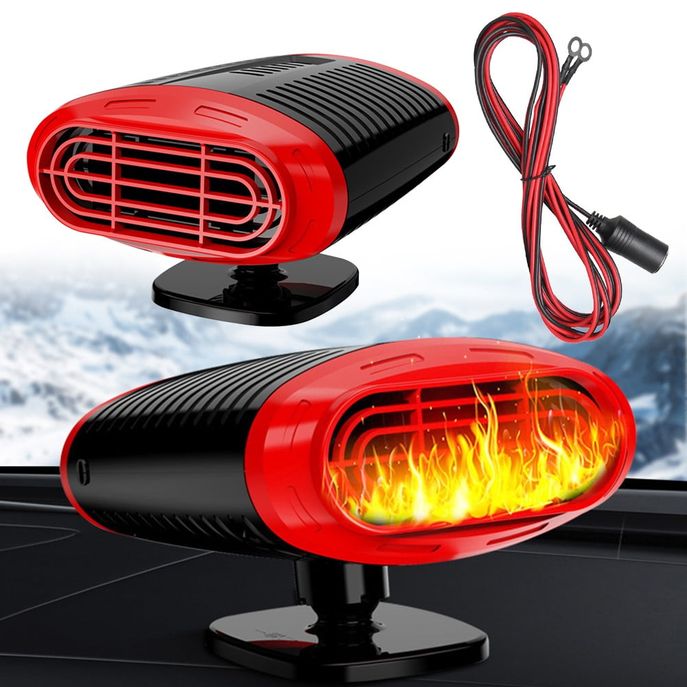 Bosisa Portable Electric Car Heater 12V Heating Fan Defogger Defroster ...