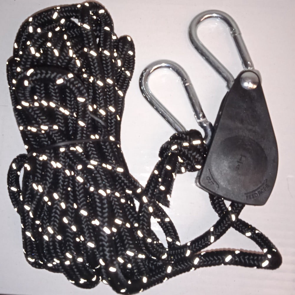 Bosisa Rope Buckle Pulley 185G 6Mm*5M Adjustable White/Black/Orange/Red ...