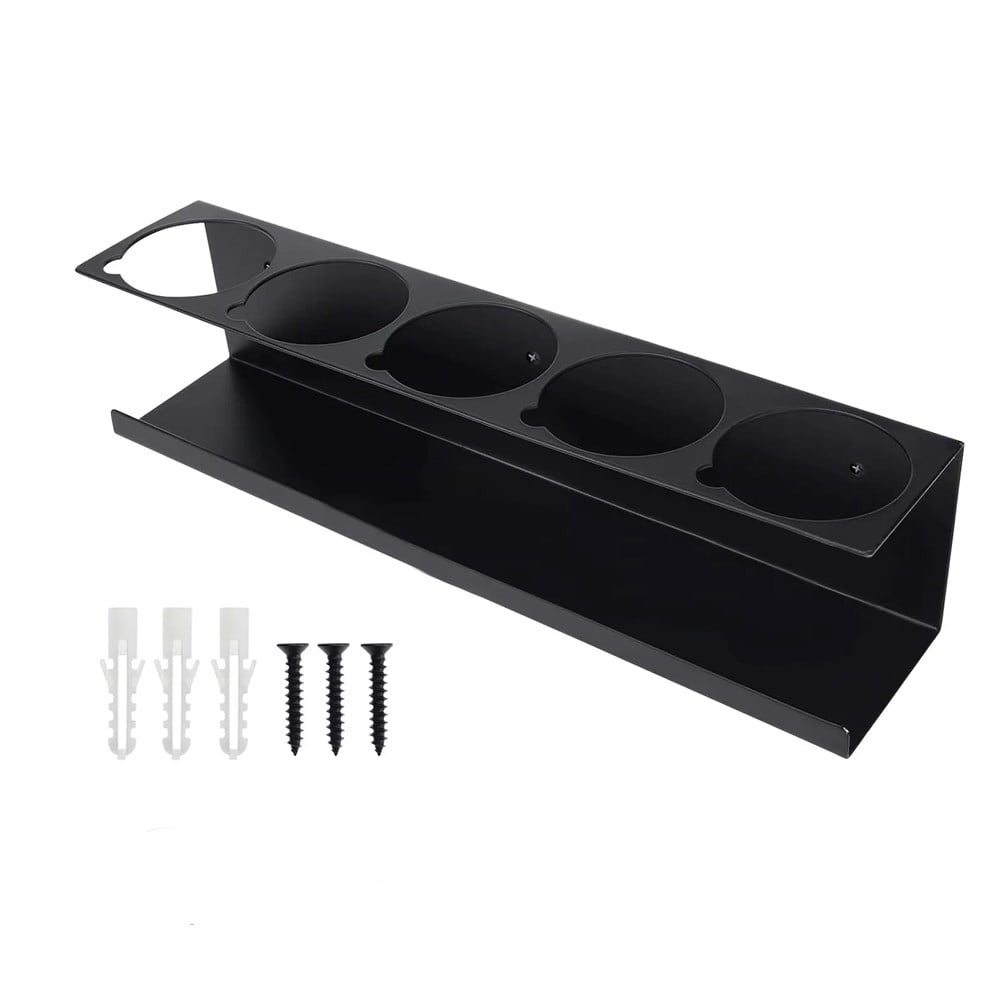 Bosisa Spray Bottle Holder Wall Mounted Metal Spray Can Storage Rack 5 ...