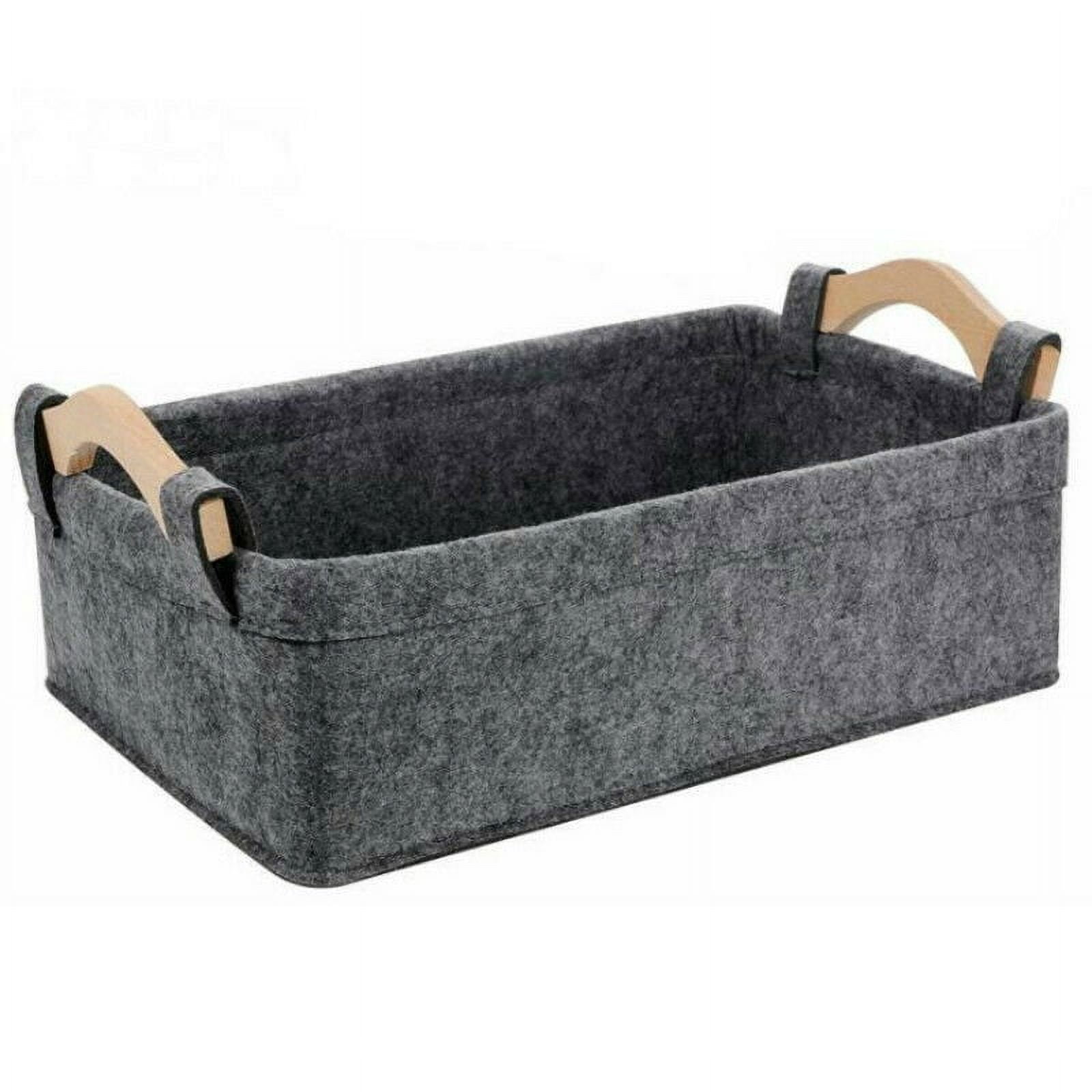 Bosisa Storage Basket Books Box Childrens Clothes Felt Home Organizer ...