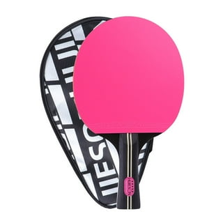 Pink Table Tennis Paddle 5 Ply Rubber Table Tennis Paddle | The
