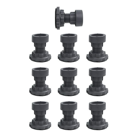 Bosisa Sturdy Plastic Furniture Risers Adjustable Heights For Beds For ...