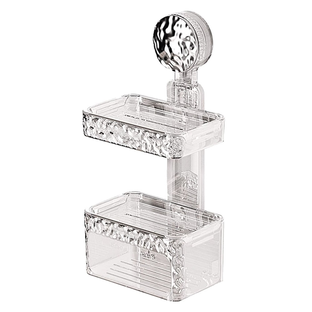 Bosisa Suction Cup Drainage Soap Box, Non Perforated Wall Mounted ...