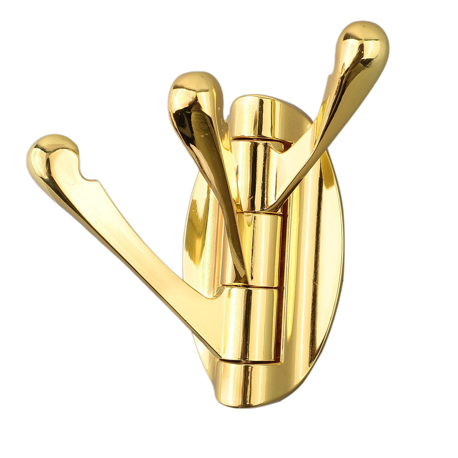 Bosisa Swivel Towel Hook With 3 Arms Flexible Folding Robe Coat Holder ...