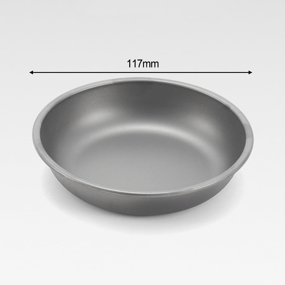 Bosisa Titanium Plate Camping Plate Easy Cleaning Easy To Pack Hiking ...