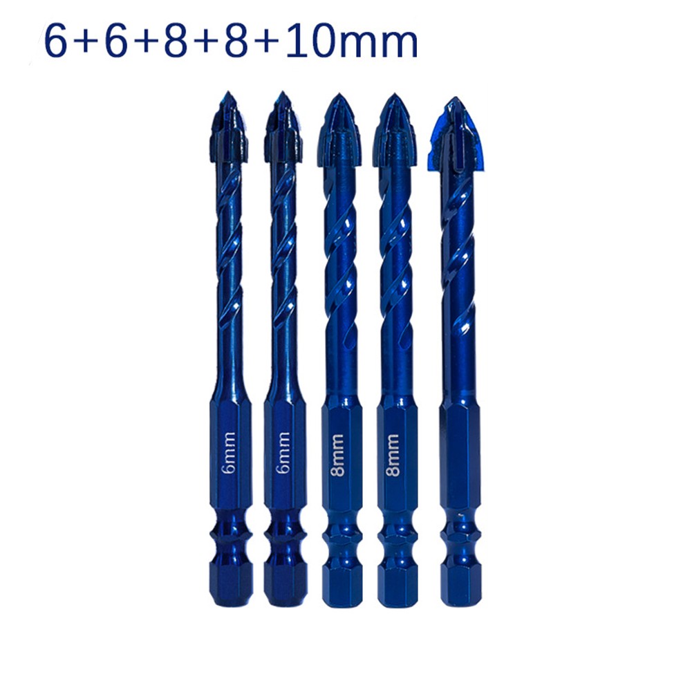 Bosisa Triangular Spiral Eccentric Drill Bits Kit For Glass Tile ...