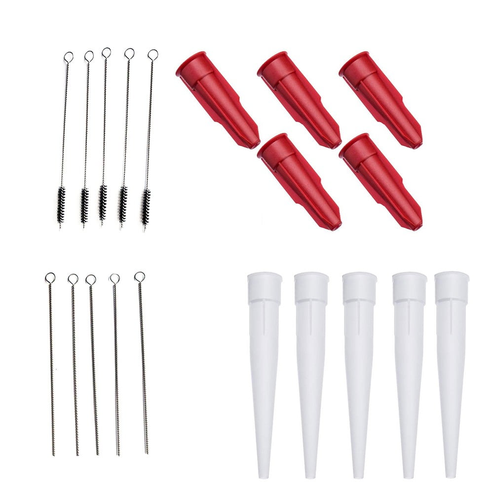 Bosisa Tube Silicon Nozzle Cap Cover Cartridge Tip Re-Sealable ...