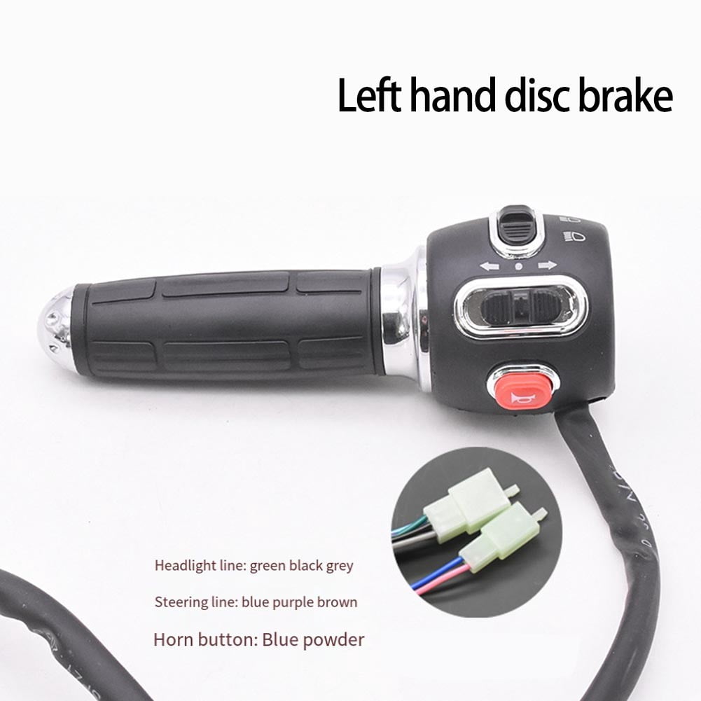 Bosisa scooter Speed Throttle 12V-72V for ebike with Headlight turn ...
