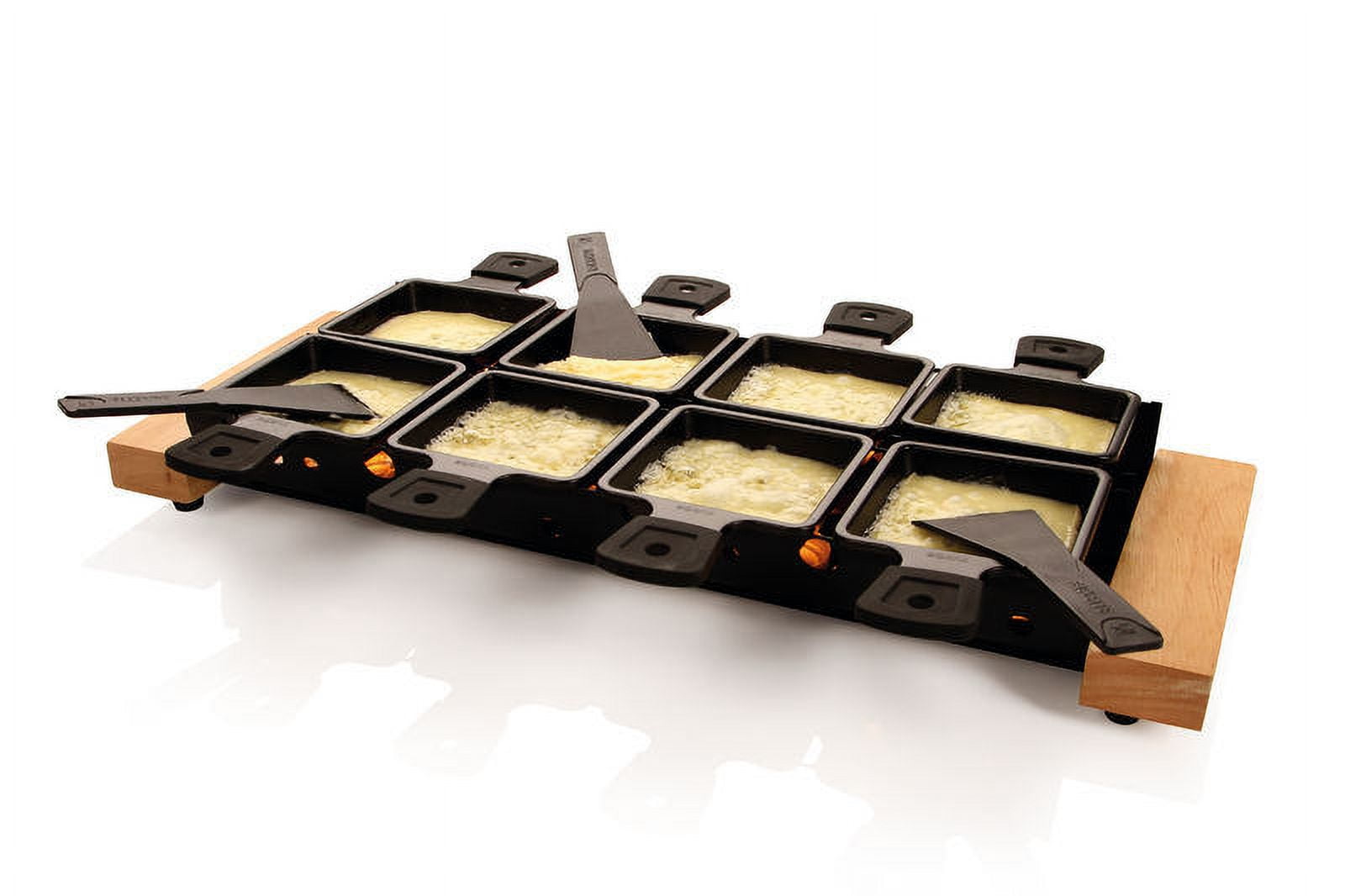 Boska Holland Partyclette XL Cheese Melting Tea Light Raclette Set with ...