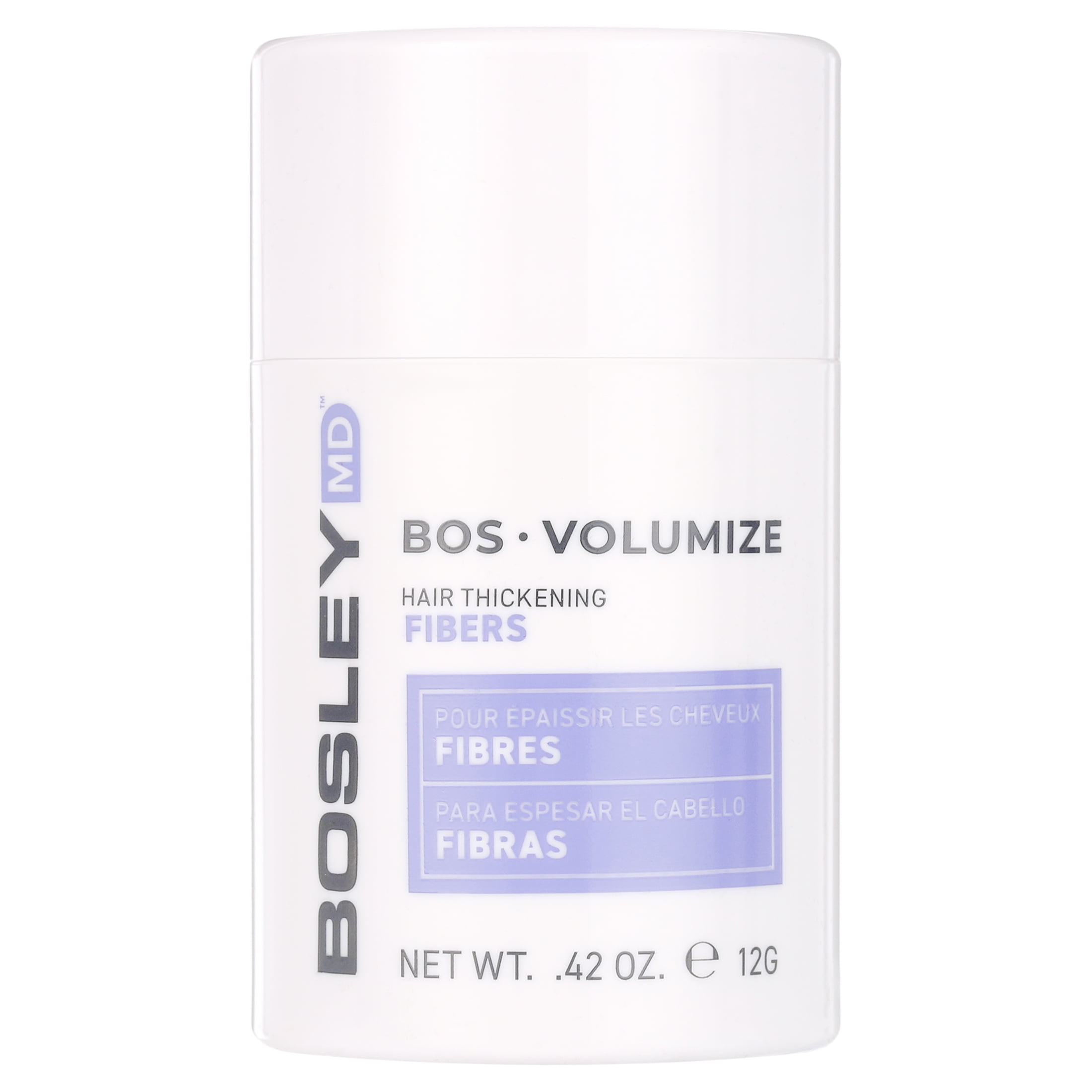 Bosley MD Keratin Hair Thickening Fibers, Instant Full-Look, Medium ...