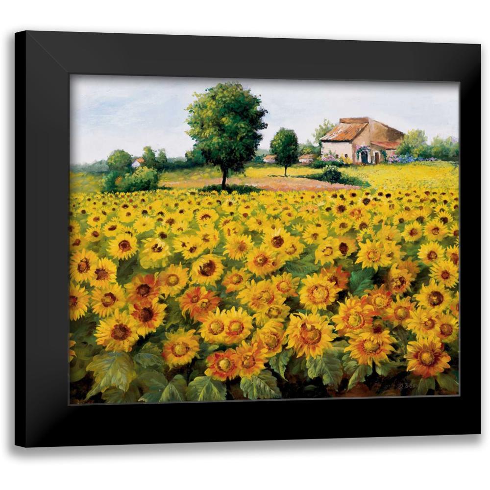 Bosman, Johan 14x12 Black Modern Framed Museum Art Print Titled - Field ...
