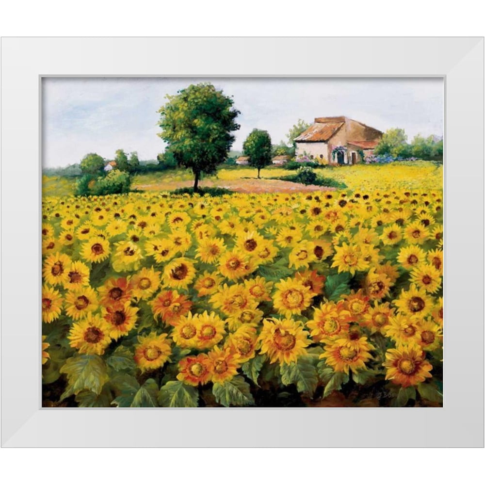 Bosman, Johan 17x15 White Modern Wood Framed Museum Art Print Titled ...