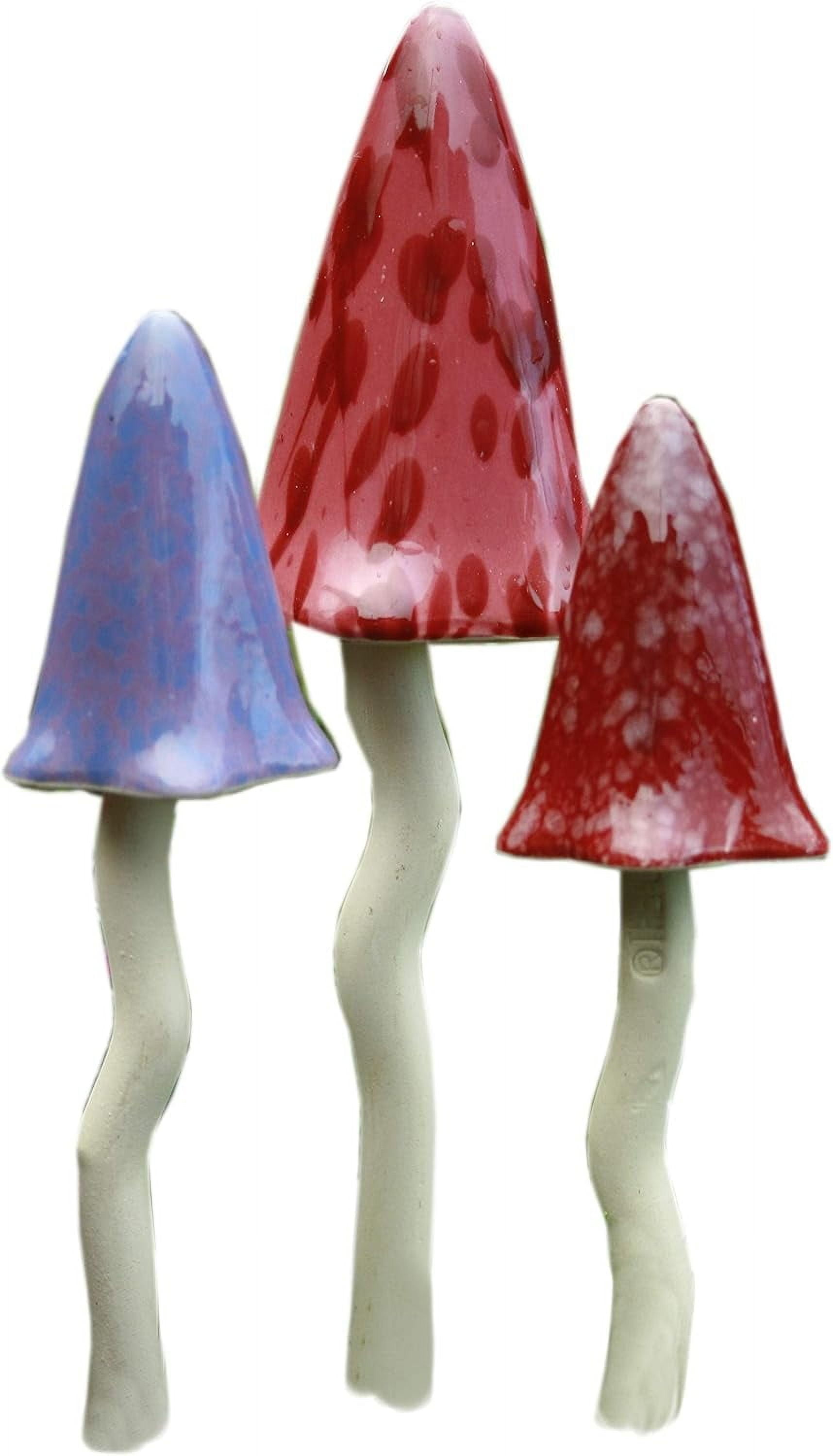 Bosmere W117 3-Pack Garden Ceramic Lawn Ornament, Weatherproof Indoor ...