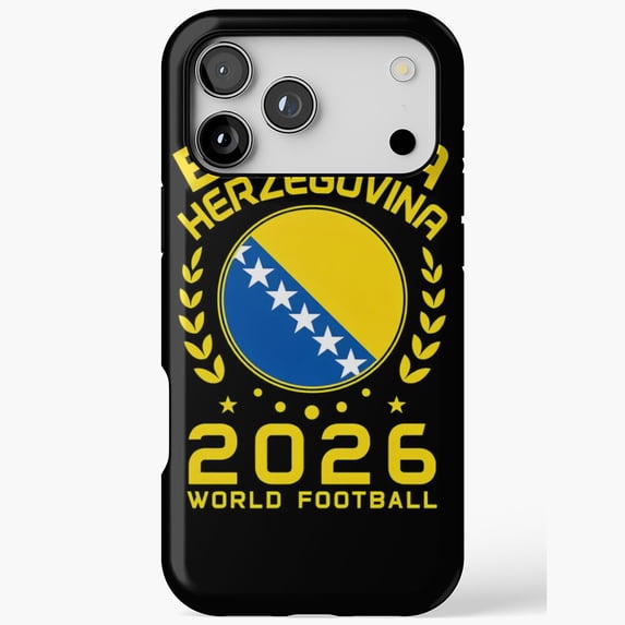 Bosnia Herzegovina 2026 World Football Flag Fan for iPhone Case 11 ...