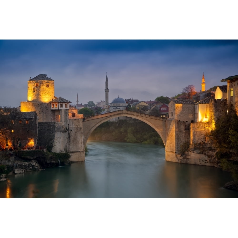Bosnia and Herzegovina Mostar. Stari Most Bridge Poster Print by Jaynes ...