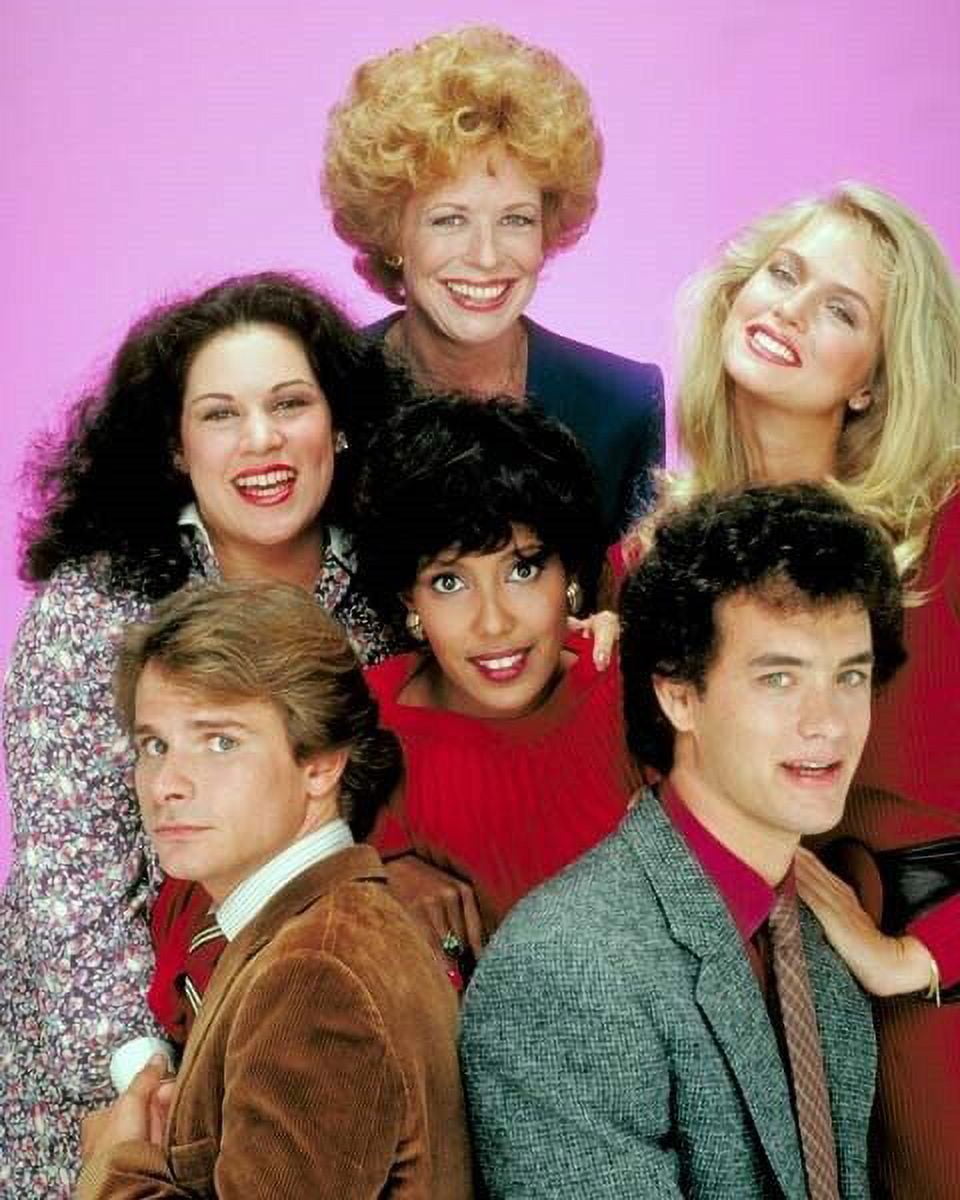 Bosom Buddies Peter Scolari Tom Hanks Donna Dixon and cast 4x6 photo ...