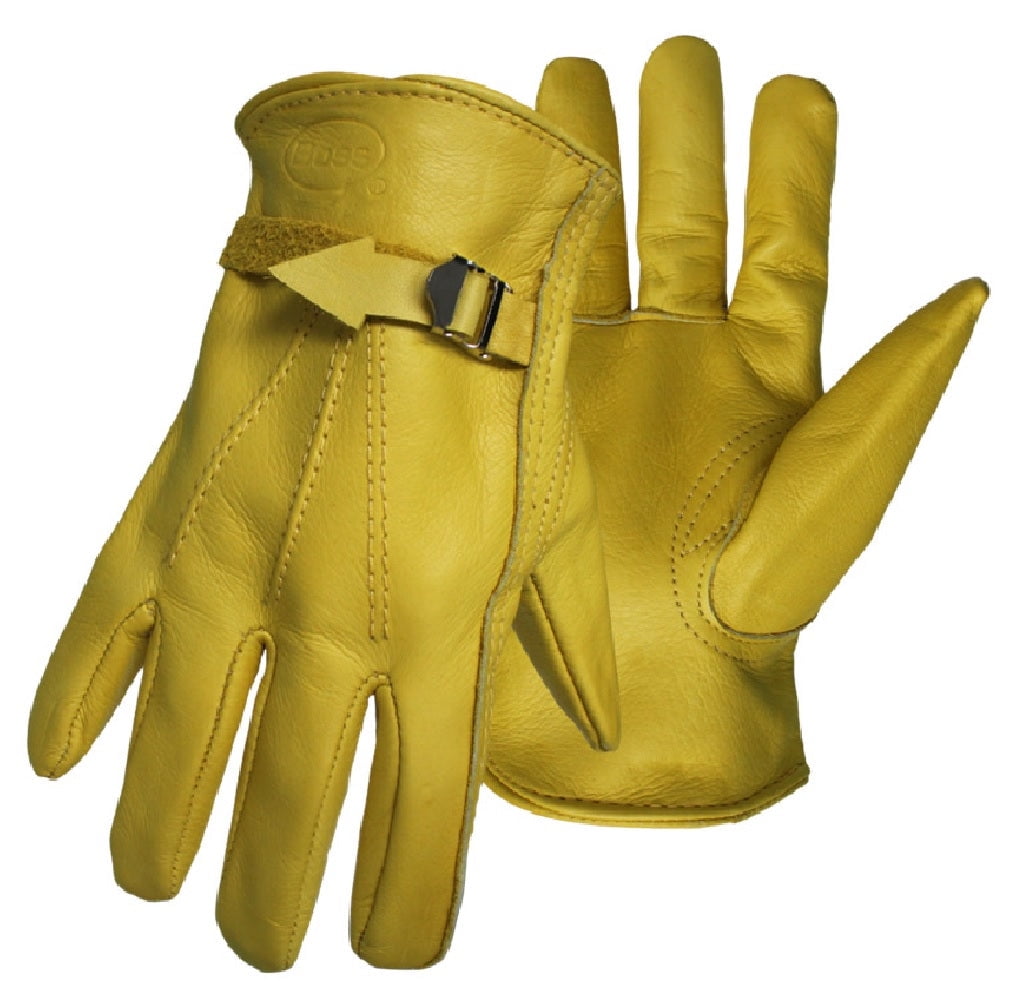 Boss 6023S Premium Grain Cowhide Leather Gloves, Small, Each - Walmart.com