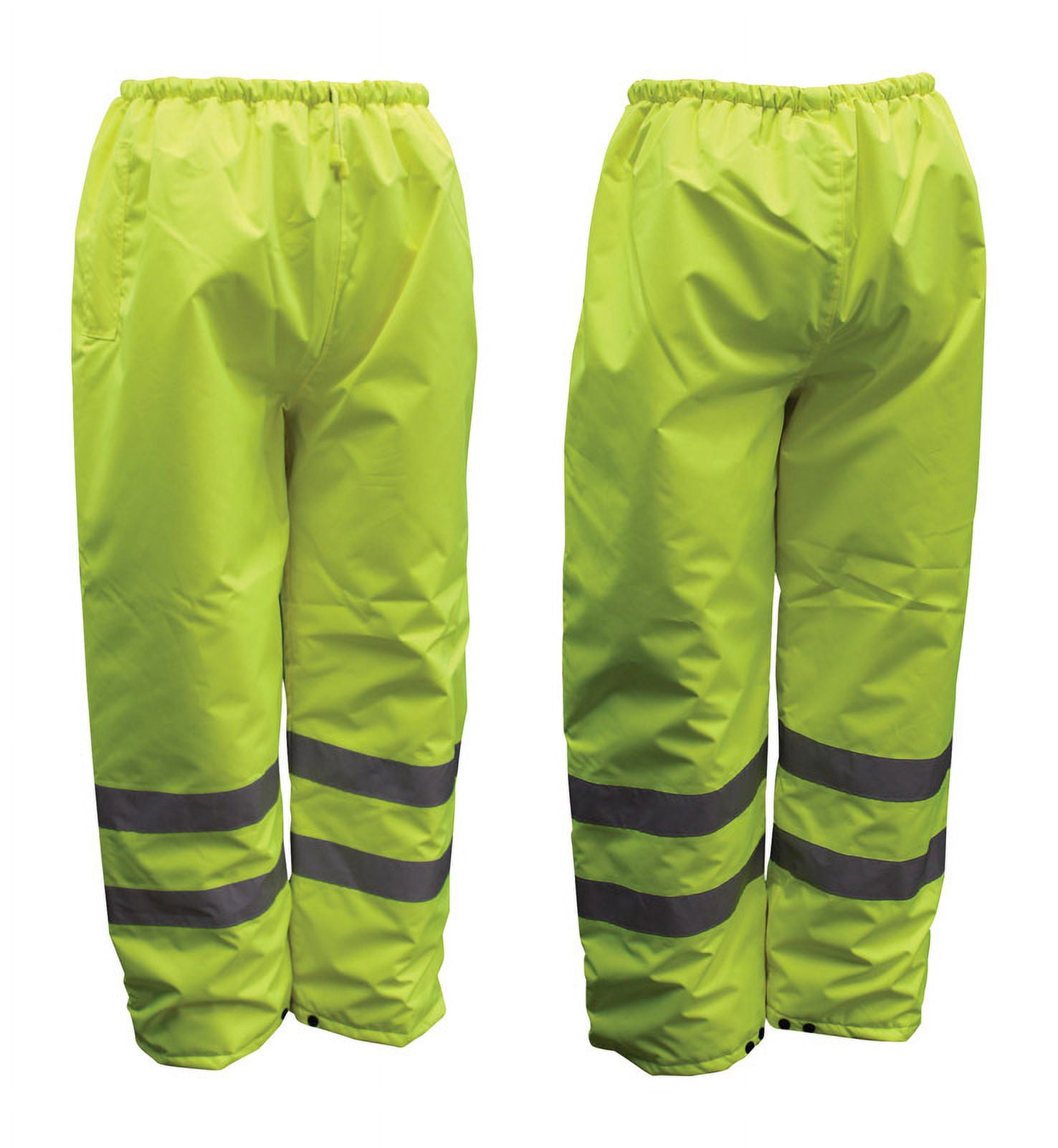 Boss Hi-Vis Insulated Yellow Polyester Rain Pants XL - Walmart.com