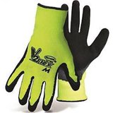 Boss 9884941 8412L Mens Hi-Vis Flexgrip Glove - Large - Walmart.com