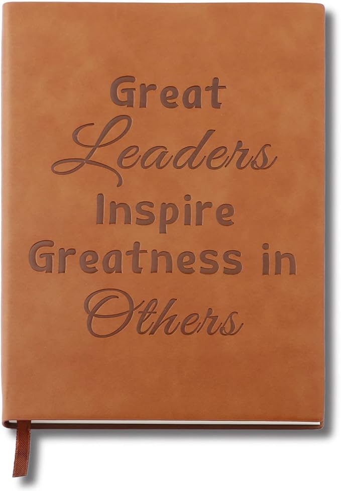 Boss Appreciation Gift Mentor Gift Notebook Great Leaders Notebook ...