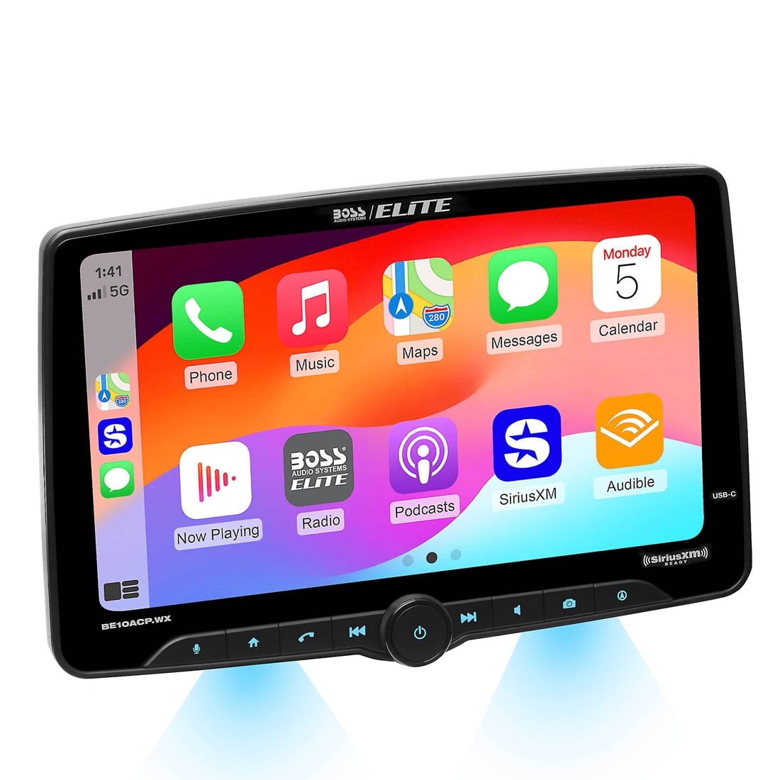 Boss Audio BE10ACPWX 10.1 inch Single DIN Digital Multimedia Receiver ...