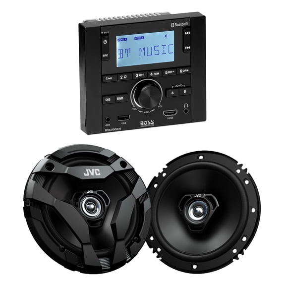Boss Audio BV6860BH Bundle: RV Digital Media Stereo with Bluetooth HDMI ...